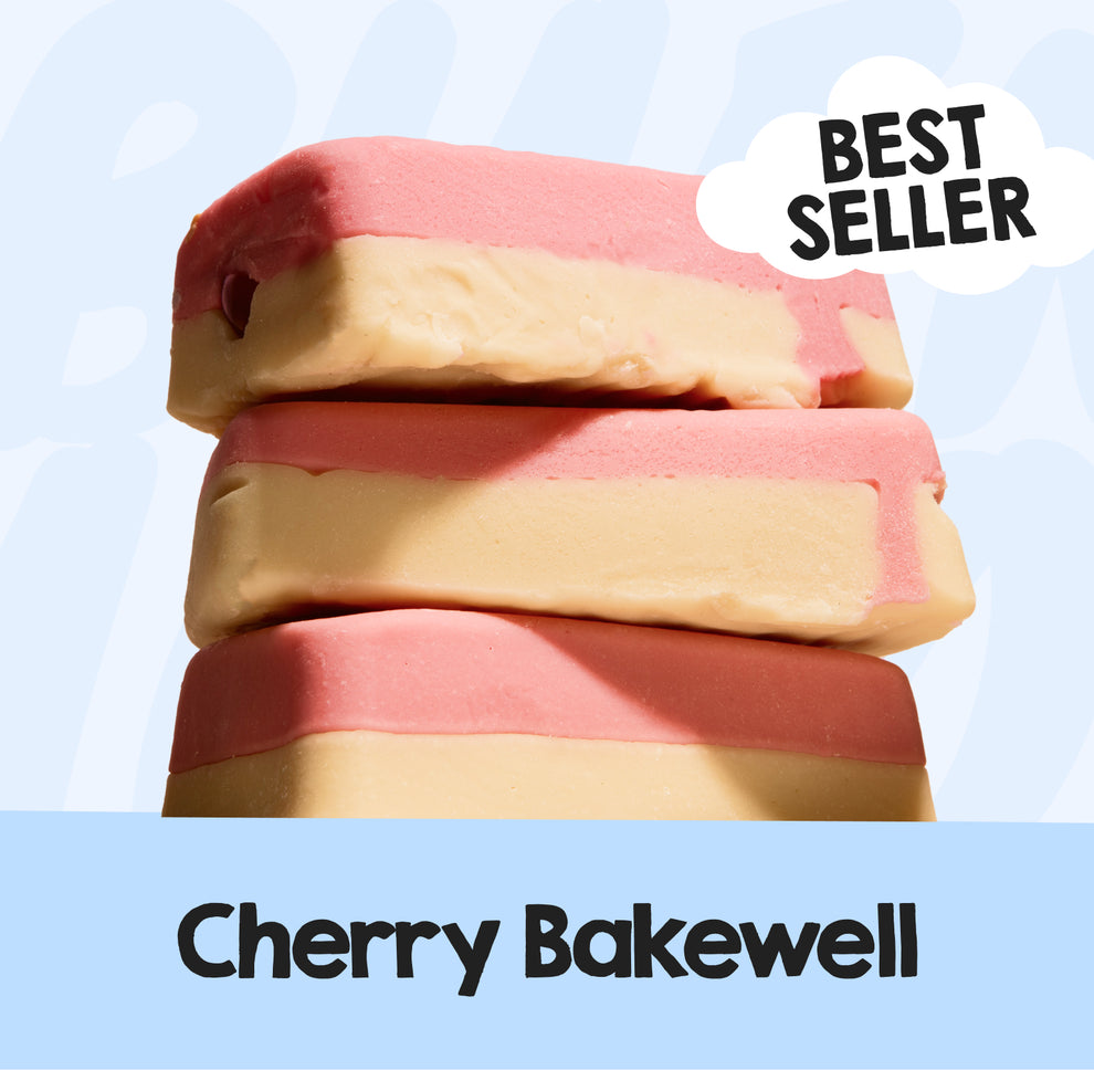 Cherry Bakewell – The Finest Fudge Co.